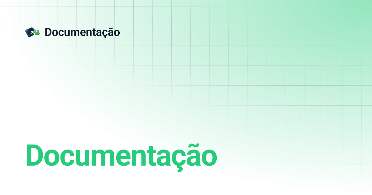 Documentação | Documentação